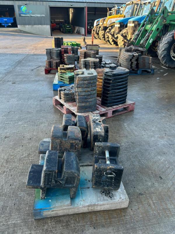 Selection OF Tractor Weights for Sale - Trillick Tractors Ltd