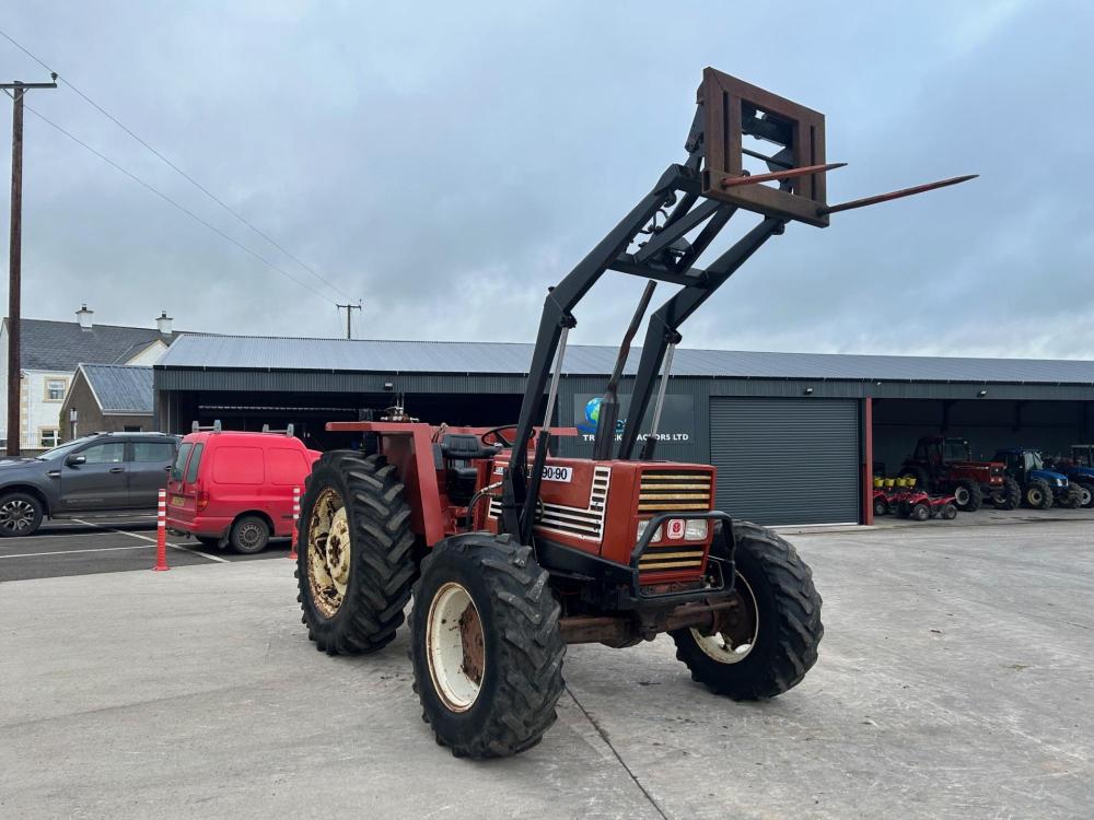 Fiat 90-90 C/W Loader for Sale - Trillick Tractors Ltd